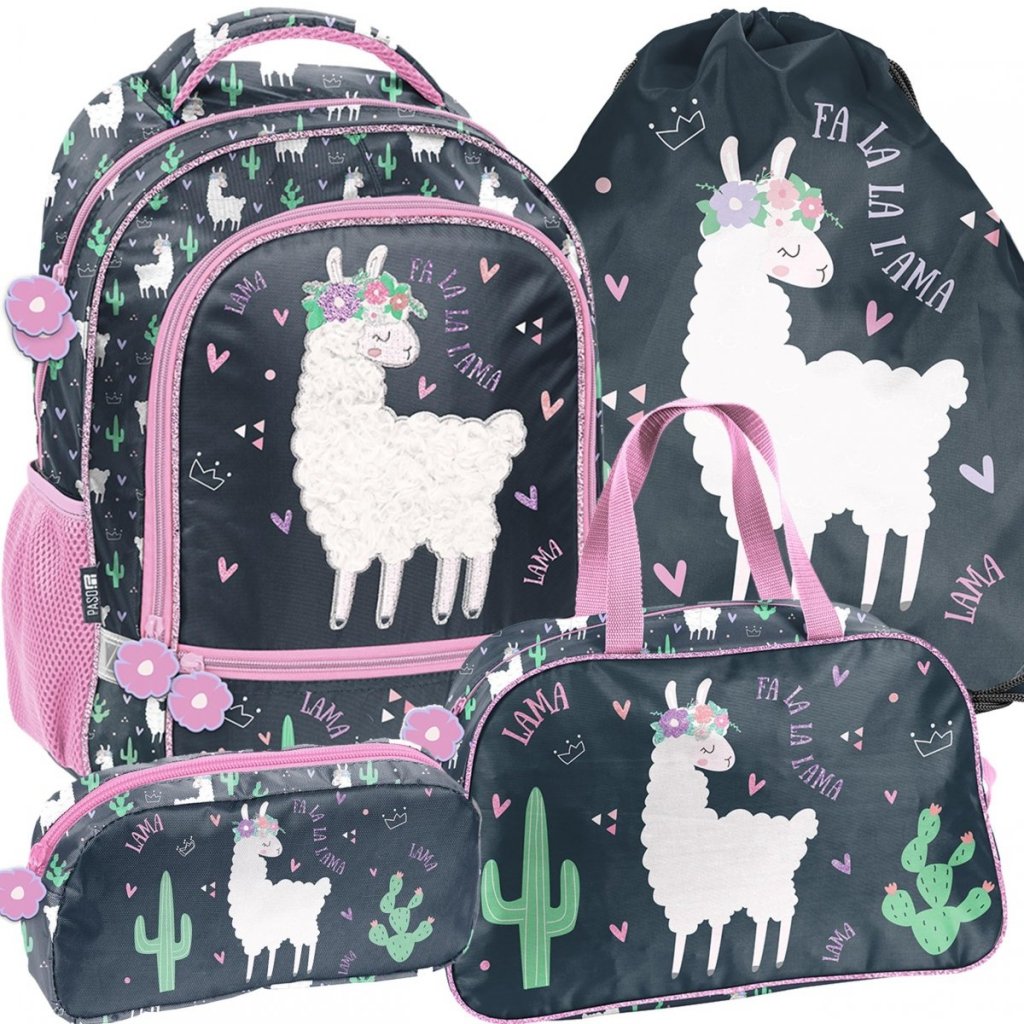 Lama Plecak Szkolny Dziecięcy komplet 4w1 do 1 klasy [PP23LA-260] iplecaki.pl