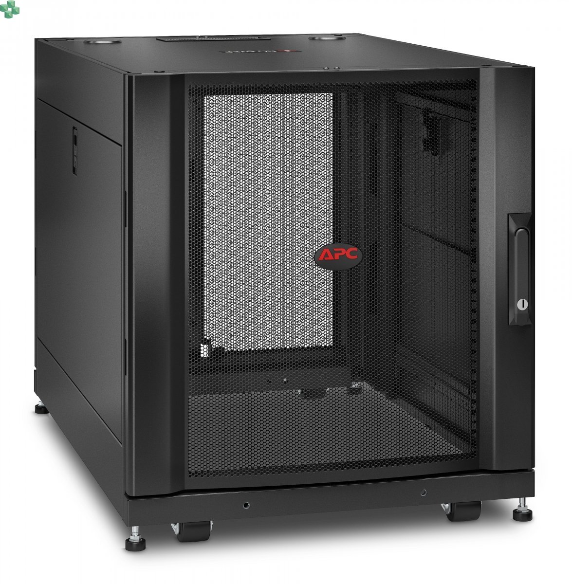 APC NetShelter SX 12U Server Rack Enclosure 600mm x 900mm w Sides Black ...