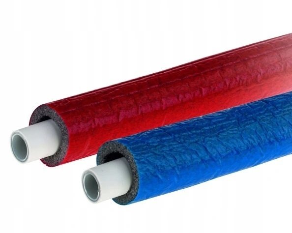 Rura PEX / ALUPEX 16 W OTULINIE 18/6 - 50mb Czerwona