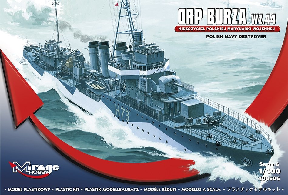 Mirage 40066 1/400 ORP BURZA wz. 44