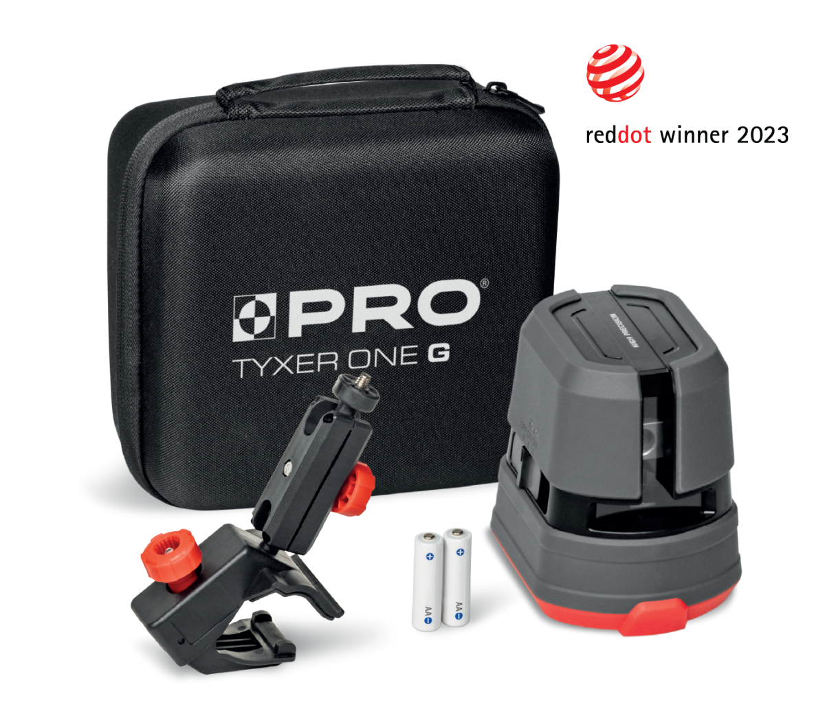 Laser akumulatorowy krzyżowy zielony PRO TYXER One G - Narzędzia SEGER