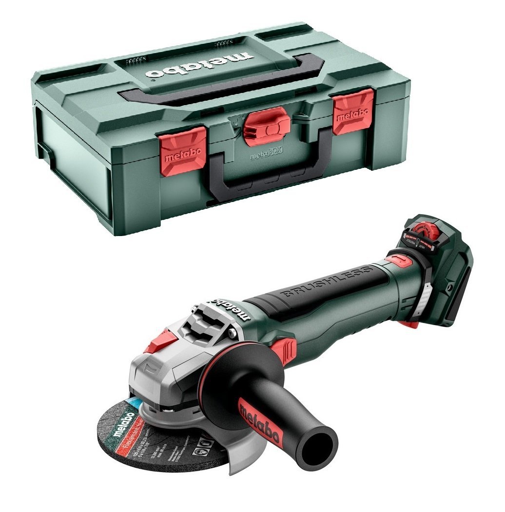 Szlifierka kątowa Metabo WVB 18 LT BL 11-125 QUICK 18V 2X5.5AH LIHD 613057840 - Narzędzia SEGER