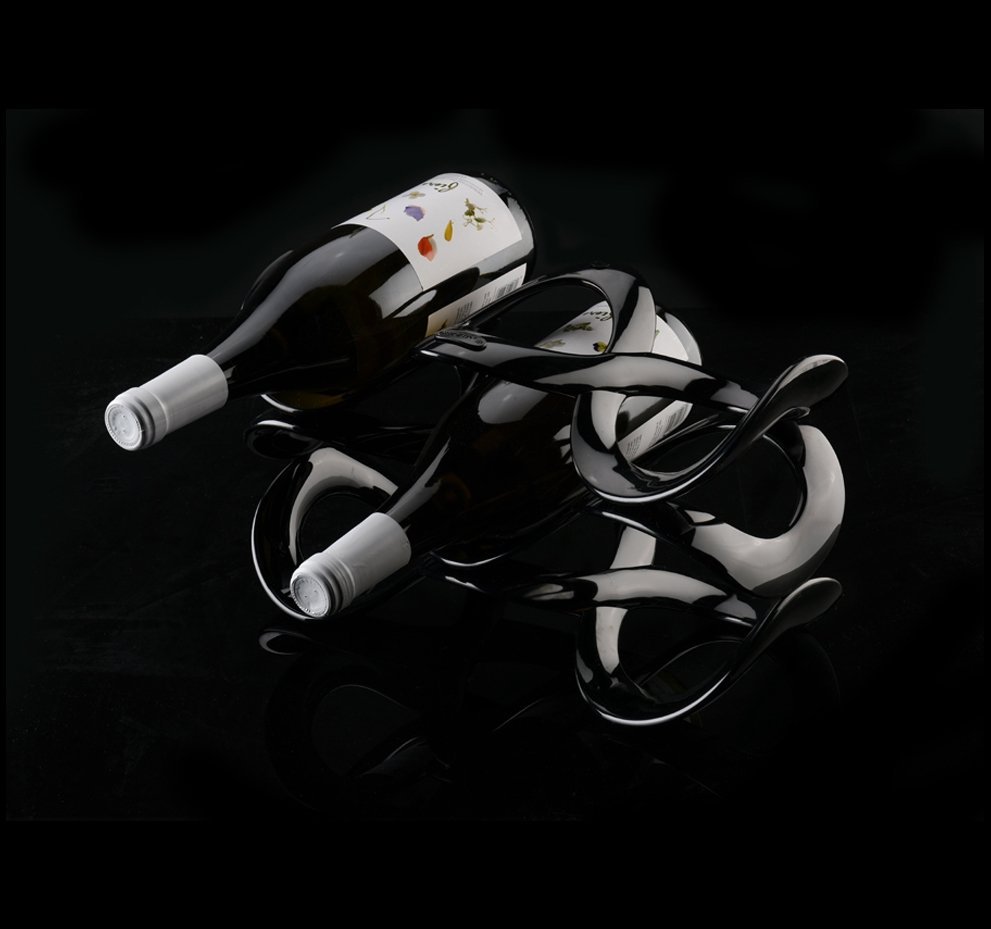 Guzzini ICONS Stojak na Wino / Czarny | Najlepsze opinie i ceny | Sklep ...