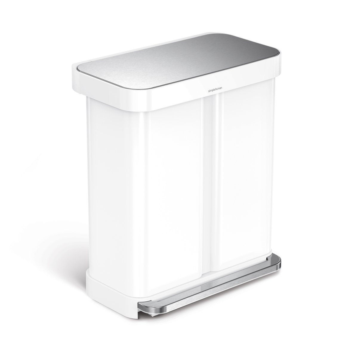 simplehuman LINER POCKET RECYCLER Kosz Pedałowy na Śmieci 58 l ...