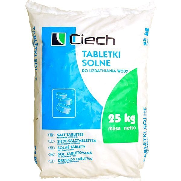 Ciech sól 25 kg tabletki do zmiękczacza pastylki - Foxhurt