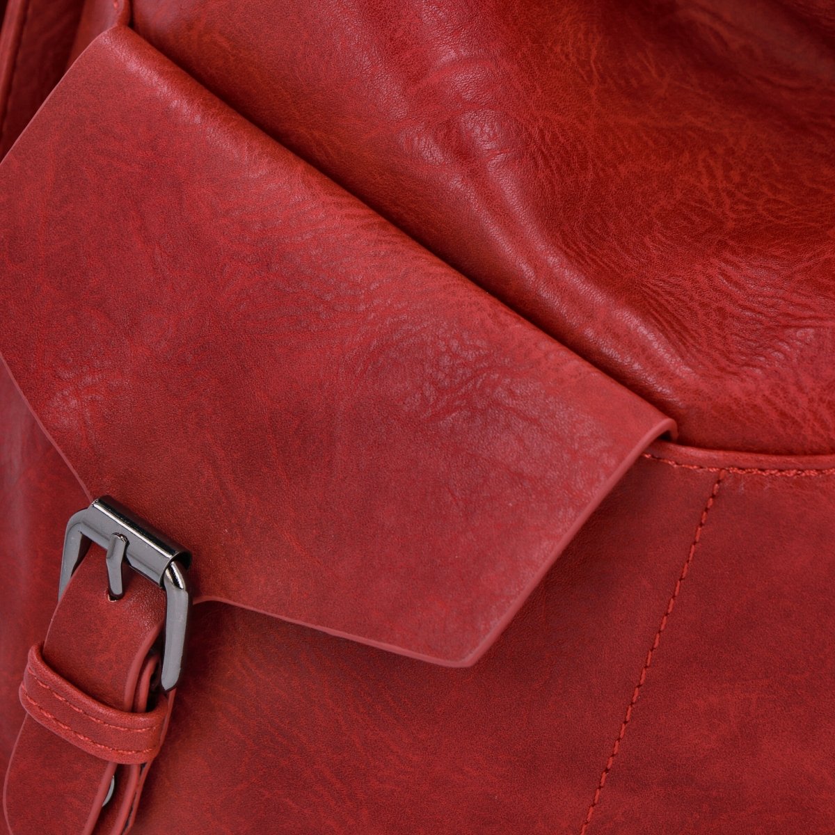 Torebka Damska z Funkcją Plecaka firmy Herisson Bordowa - Plecaki ...