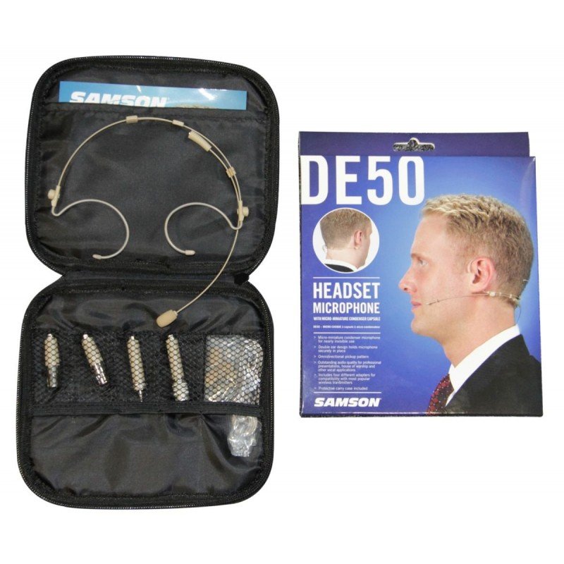 Samson DE50 Nagłowny mikrofon pojemnościowy