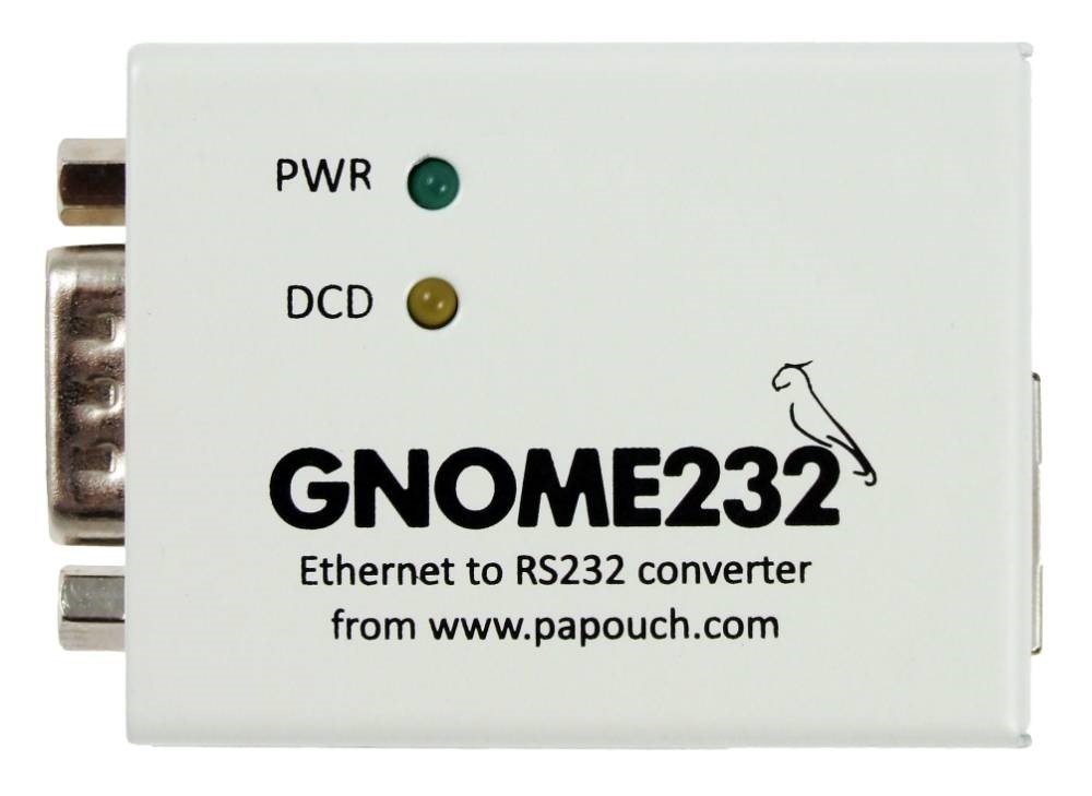 Konwerter sygnału RS232 do Ethernet Papouch GNOME232 izolowany galwanicznie