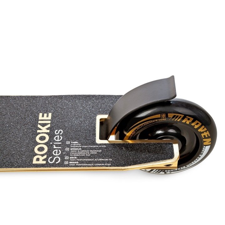 Hulajnoga wyczynowa Raven Evolution Rookie Gold 100mm
