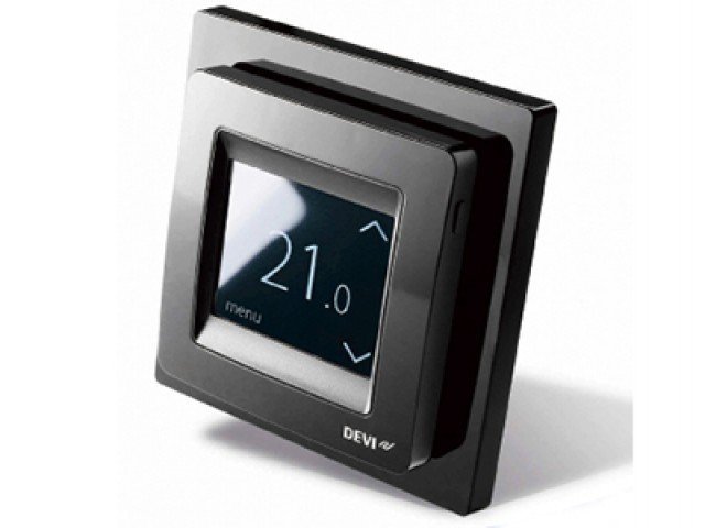 DEVIreg Touch czarny 140F1069 - Regulator temperatury DEVI