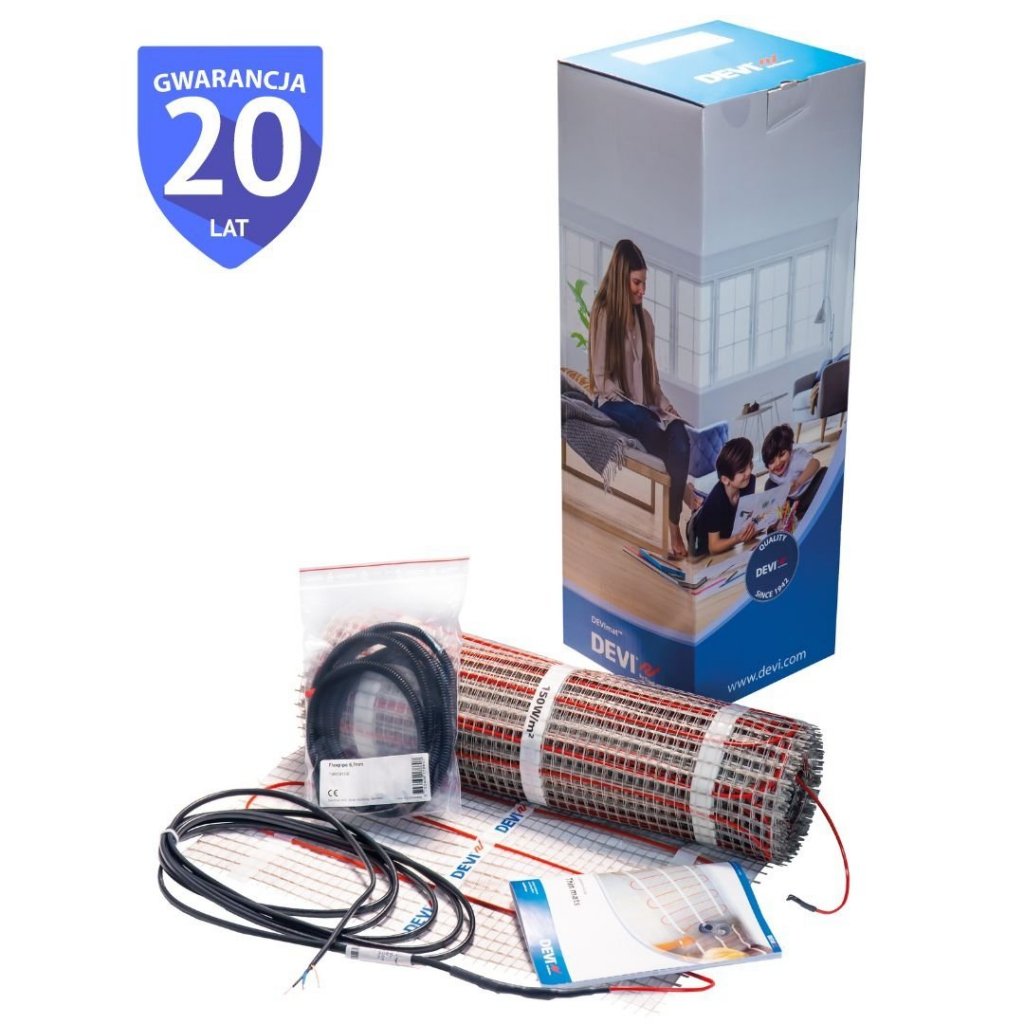 Mata grzejna DEVI mat 150t - 375W (DTIF-150) | Dobra cena