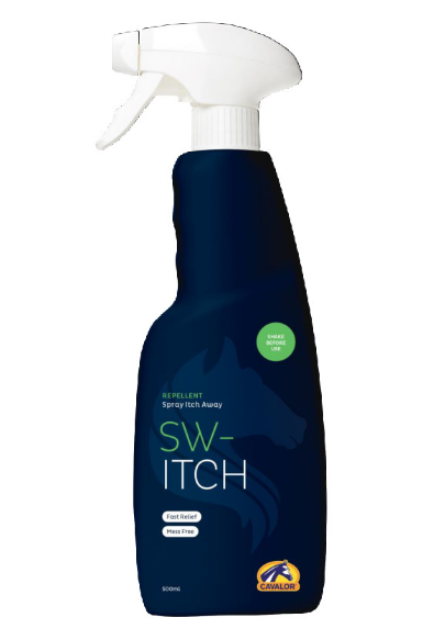 Spray łagodzący na lipcówkę, egzemę, swędzenie SW-ITCH 500 ml - CAVALOR