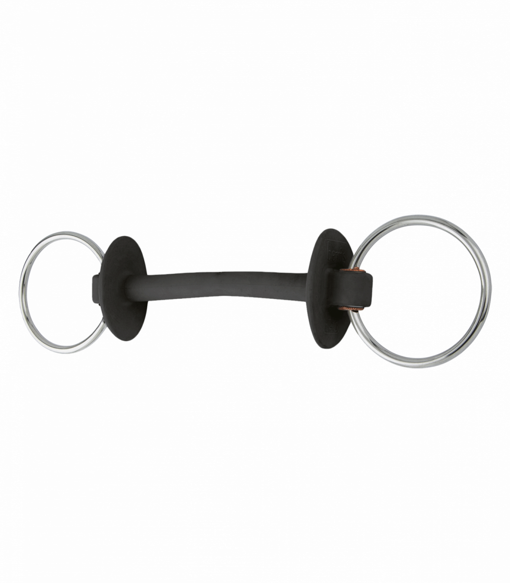 Wędzidło proste gumowe PRIME 18mm - BERIS - extra soft