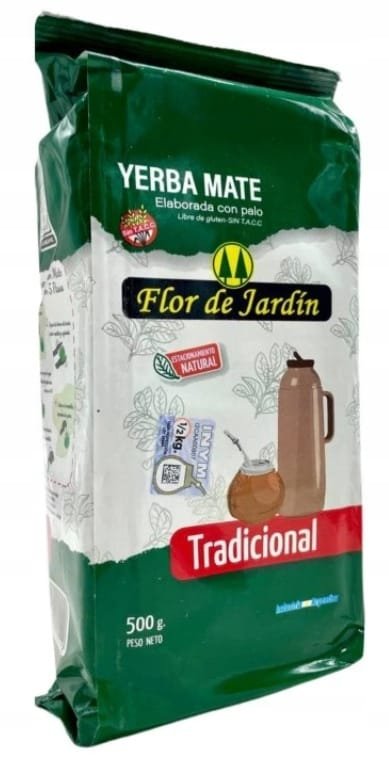 Yerba Mate Flor de Jardin Tradicional 500g - Argentyna Misiones - Yerba ...
