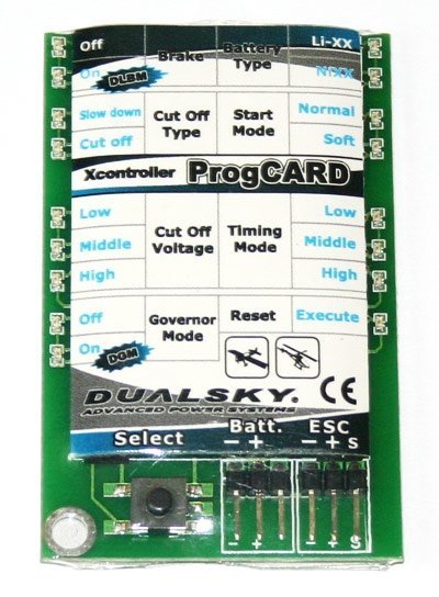 DUALSKY - Karta programowania do regulatorów V2 - DUALSKY REGULATORY ...