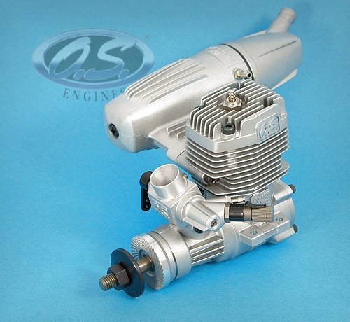 O.S. MAX - 35AX z tłumikiem - Samolotowe OS-MAX - Silniki spalinowe ...