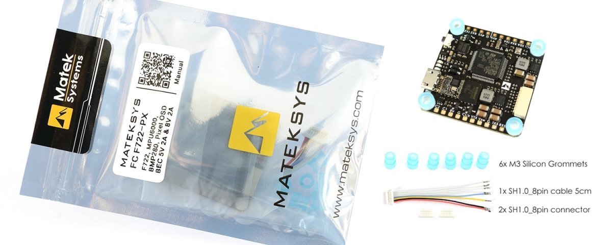 MATEK F722-PX PIX OSD F7 Flight Controller Multi & Wing - Kontrolery do ...