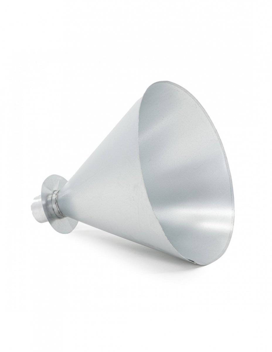 Round hopper for pouring bees