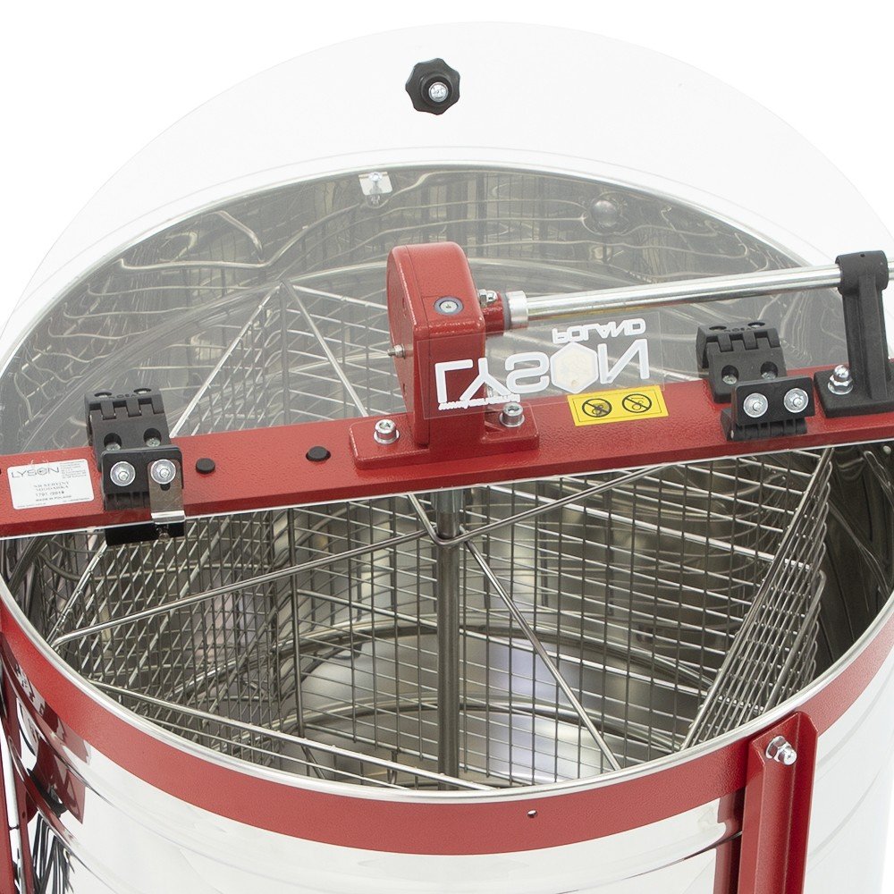 Tangential honey extractor, Ø600mm, 4-frame, manual+electric drive, CLASSIC