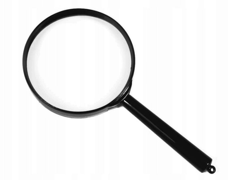 Lupa szkło powiększające x 5 - 75mm do przeglądów