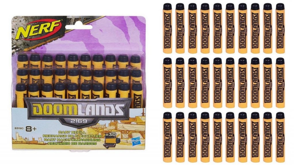 Nerf Doomlands Zestaw 30 Strzałek Hasbro B3190 - Militarne - Dla chłopców