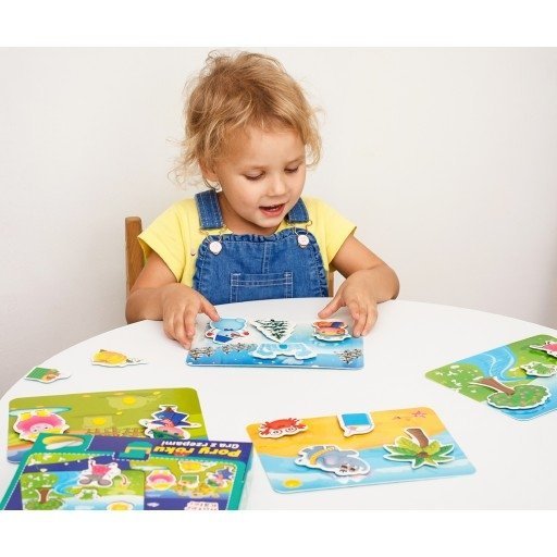 Gra z Rzepami Pory Roku Edukacyjna dla dzieci 2+