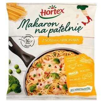 Magda polskie mrożonki [HORTEX] Makaron na patelnię carbonara 450g 8szt ...