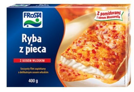 Magda polskie mrożonki [FROSTA] Ryba z pieca wloska 345g 12 - FROSTA ...