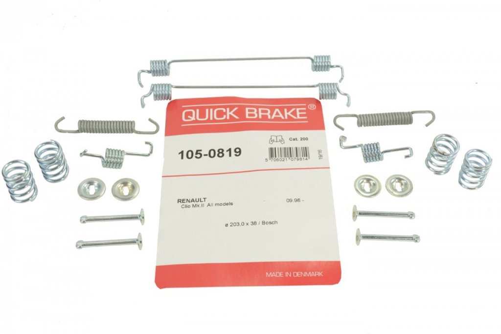 ZESTAW MONTAŻOWY SZCZĘK CLIO II THALIA SANDERO - CLIO II