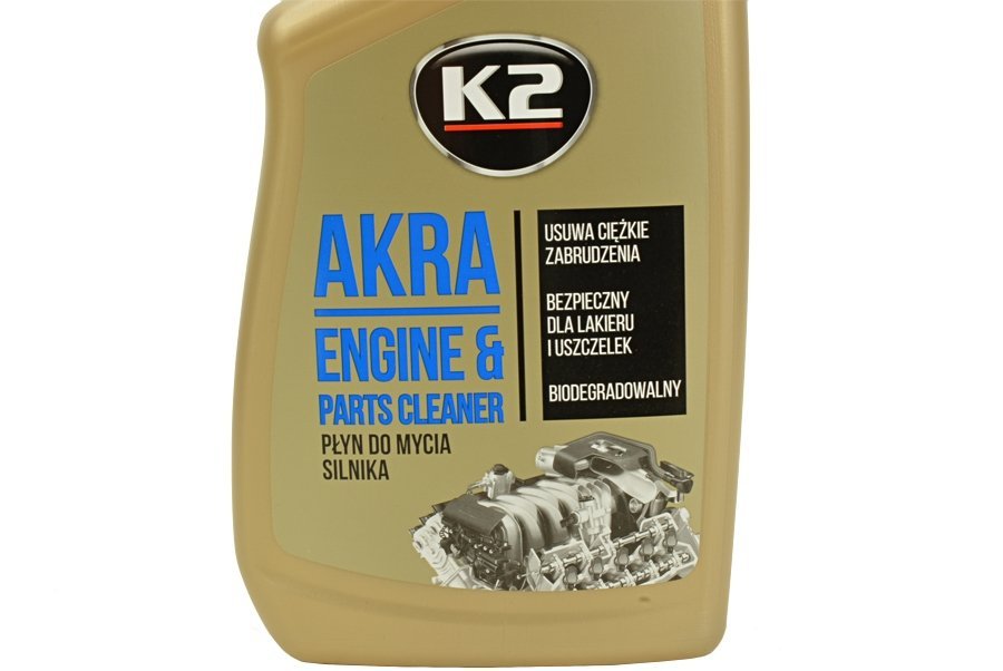 K2 AKRA PŁYN DO MYCIA SILNIKA CZĘŚCI itp. 770 ML - Płyny - Chemia