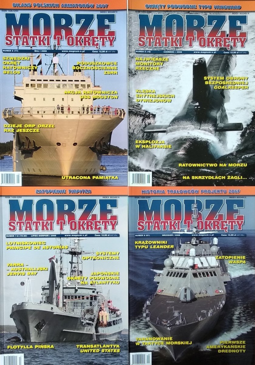 Morze Statki i Okręty Rocznik 2008