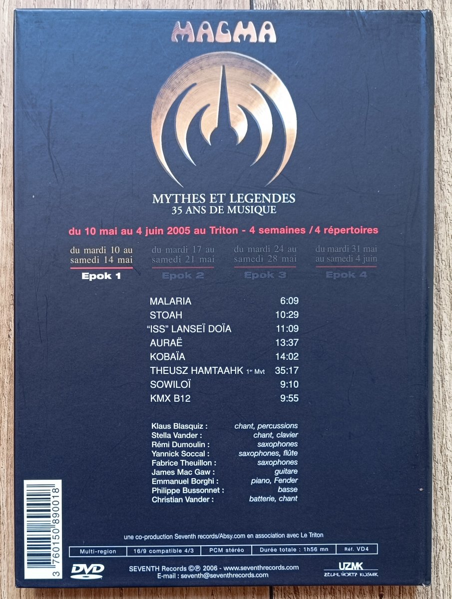 magma mythes et legendes iv