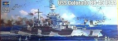 Trumpeter 05768 USS Colorado BB-45 Battleship 1944 1 700 - scale 1:700 ...