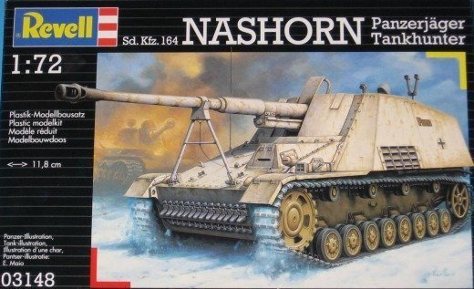 Revell 03148 Sd.Kfz. 164 NASHORN Tankhunter (1:72) - 1939-1945 - 1 72 ...