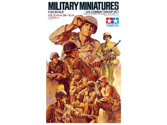 Tamiya 35080 US Combat Group (1:35) - scale 1:35 - Figures