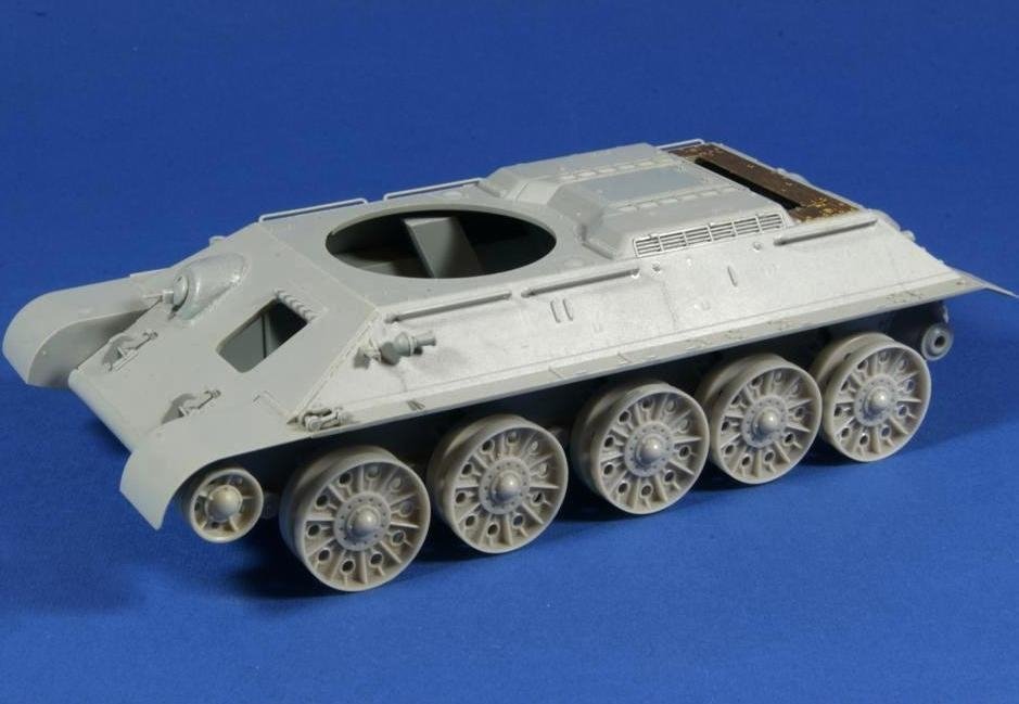 Panzer Art RE35-171 UZTM type wheels for T-34 1 35 - Wheels, tires, car ...