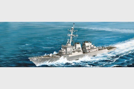Trumpeter 04523 USS Arleigh Burke DDG-51 (1:350) - scale 1:350 ...