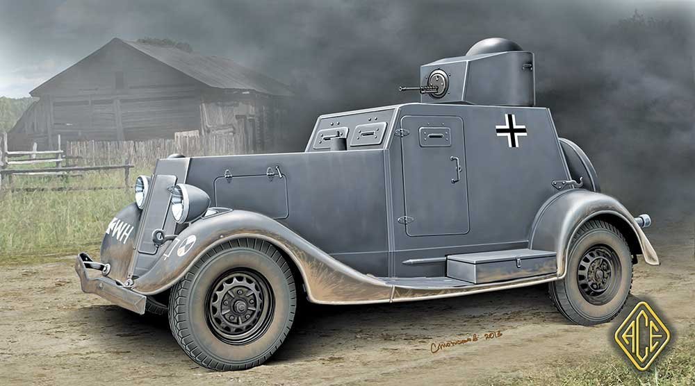 Ace 48108 Ba-20 (late) w cylindrical turret 1:48 - 1939-1945 - 1 48 ...