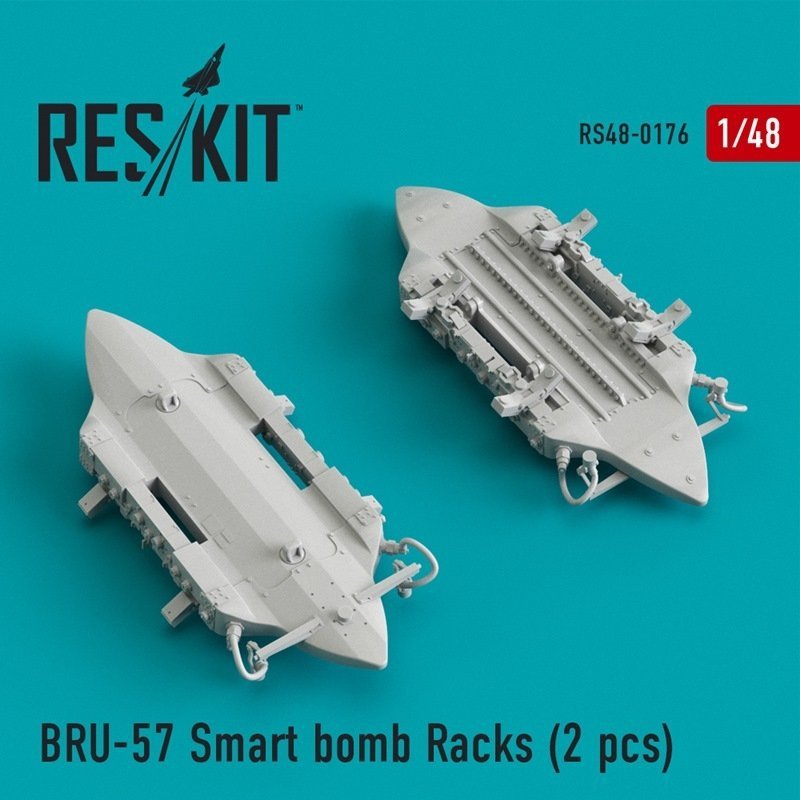 RESKIT RS48-0176 BRU-57 Smart bomb Racks for Lockheed-Martin F-16 (2 ...