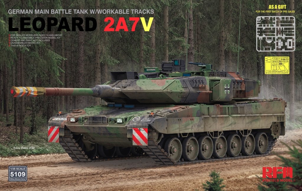 Rye Field Model 5109 Leopard 2A7V 1 35 - auf 1945 - 1 35 - Military ...