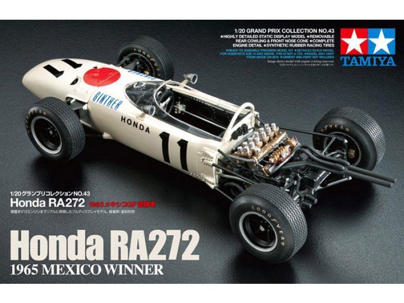 Tamiya 20043 Honda F1 RA272 - 1:20 - Car models