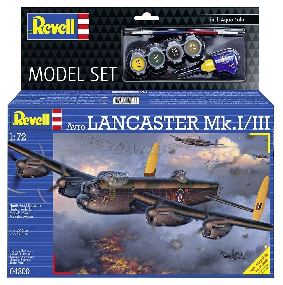 Revell 64300 Avro Lancaster Mk.I III - model set 1 72 - Aircraft ...