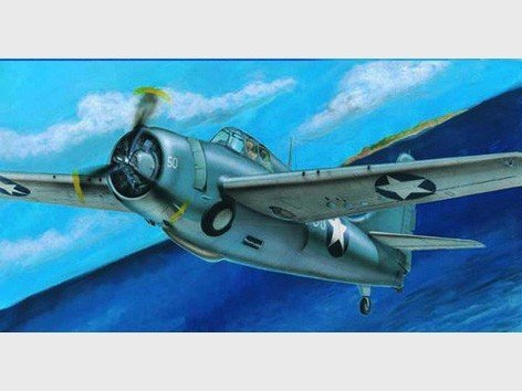 Trumpeter 02223 Grumman F4F-4 wildcat (1:32) - propeller planes - 1:32 ...
