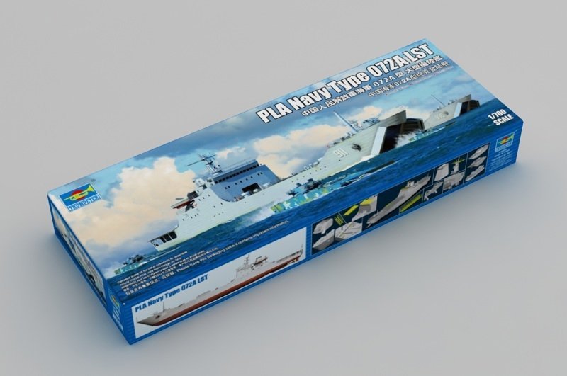 Trumpeter 06728 PLA Navy Type 072A LST 1 700 - scale 1:700 - Civilian ...