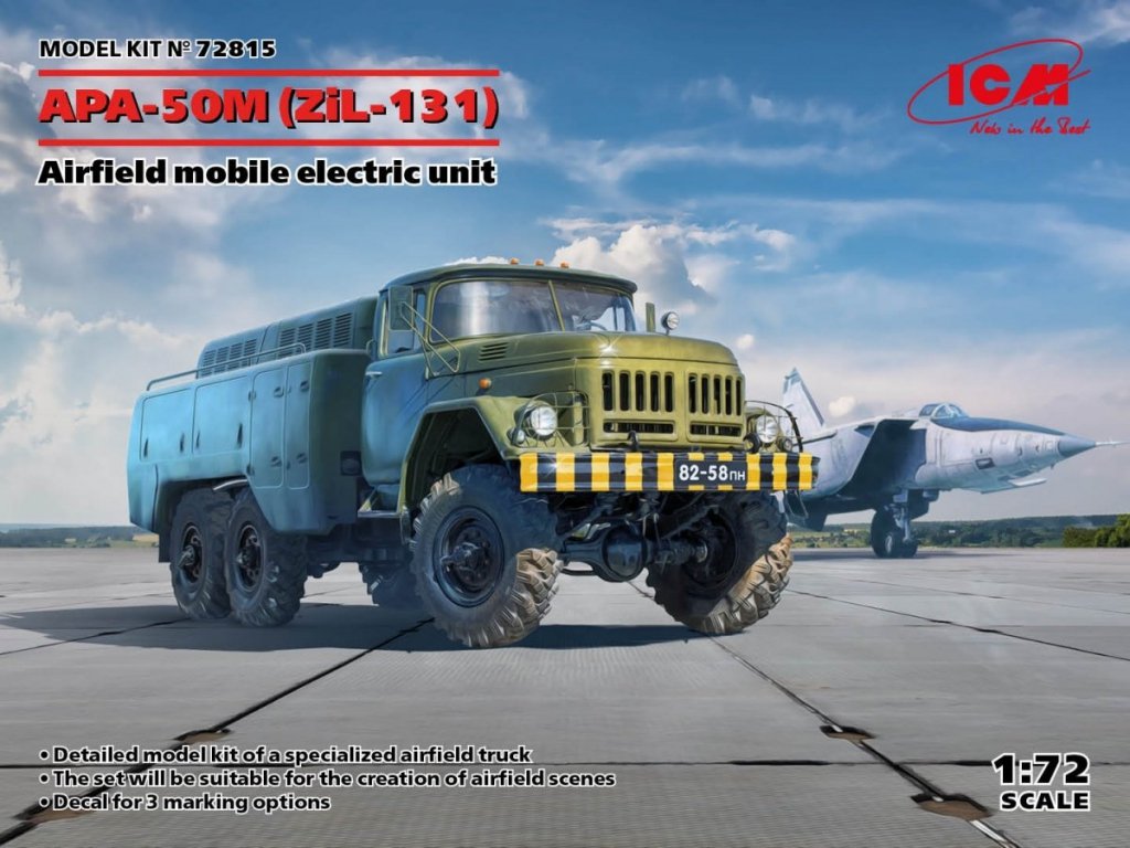 ICM 72814 BM-13-16 Mutiple Launch Rocket System (1:72)