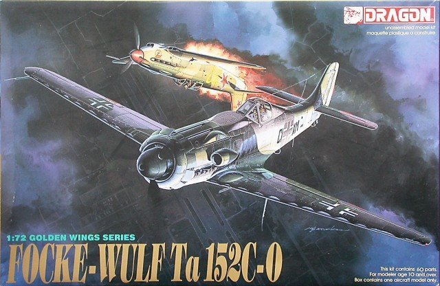 Dragon 5007 Focke-Wulf Ta 152C-0 - śmigłowe - 1:72 - Modele samolotów ...