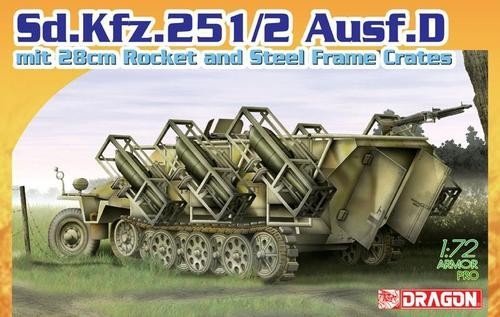 Dragon 7348 Sd.Kfz.251 2 Ausf.D mit 28cm Rocket (1:72) - 1939-1945 - 1 ...