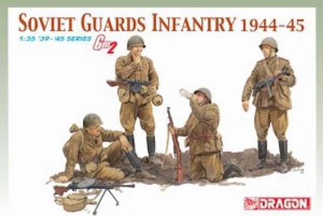 Dragon 6376 Soviet Guards Infantry 1944-45 (1:35) - scale 1:35 - Figures