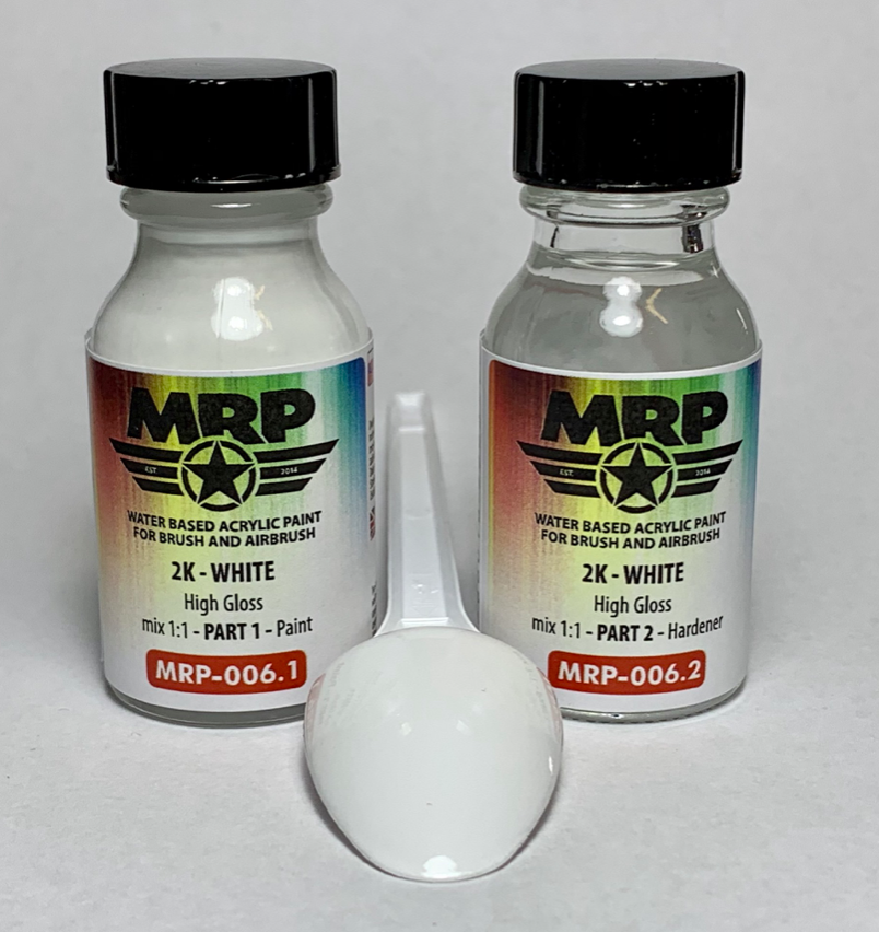 MR. Paint MRP-006S White 2K SET 15ml x2 - Aircraft - Mr.Paint - Paints ...