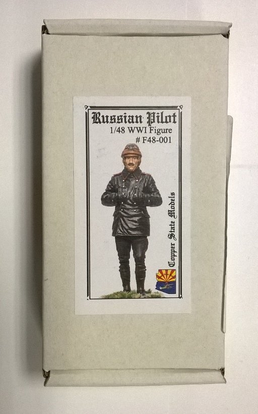 Copper State Models F48-001 Russian WWI Pilot 1:48 - scale 1:48 - Figures